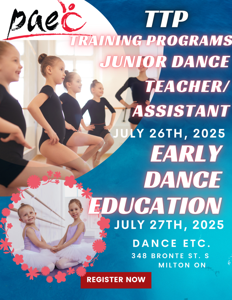 Early Dance Education (EDE) and Junior Teacher Program - Milton ...