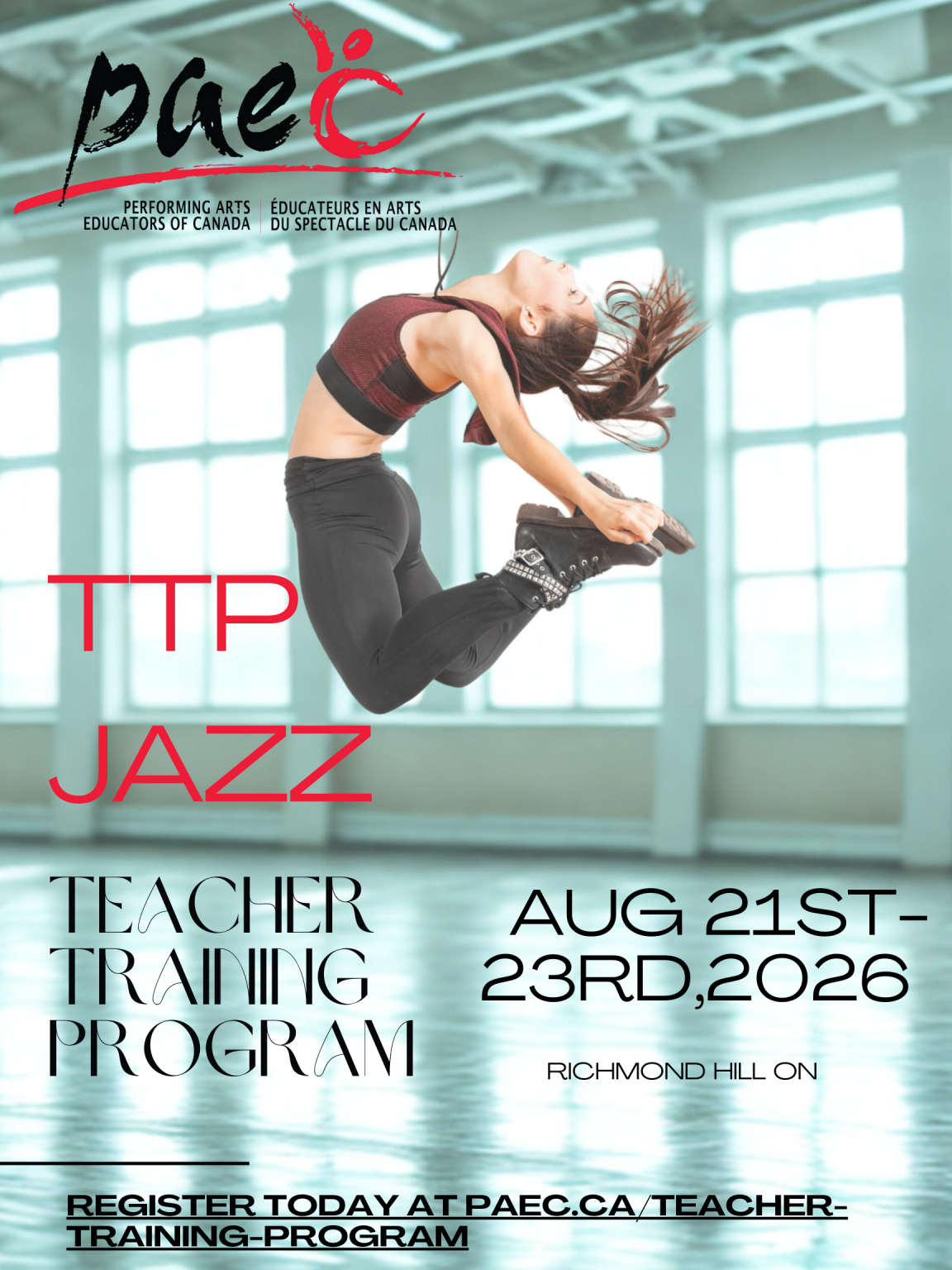 Dance Teacher Training Program - Performing Arts Educators of Canada